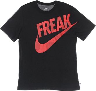 Nike Giannis Freak Print NBA Dri Fit T-Shirt - - Sport - Herren - Schwarzk - M