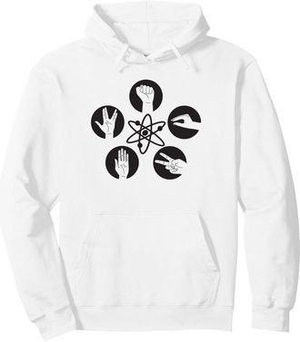 The Big Bang Theory Das Urknalltheory-Logo Rock Lizard Spock Pullover Hoodie