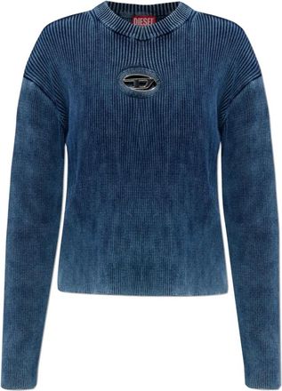 Diesel Femme, Pulls, Bleu, Taille: 44 FR M-Anchorex Sweater