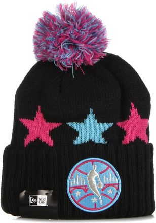 New Era NBA All-Star Pom Pom Beanie - - Accessories - Herren - Schwarzk - ONE SIZE