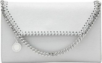 Stella McCartney Femme, Sacs, Gris, Taille: ONE Size Wallet w/Chain Bag