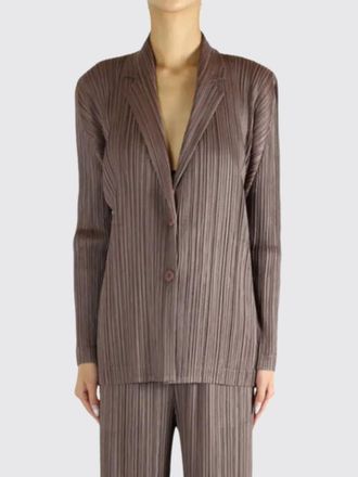 Pleats Please Issey Miyake Blazer PLEATS PLEASE ISSEY MIYAKE Damen Farbe Braun