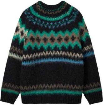 Paul Smith Pull en maille jacquard &agrave; col rond - Homme - Pulls - Multicolore - Taille: L