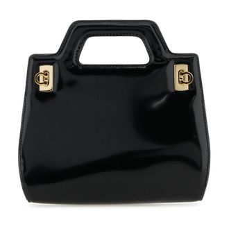 Ferragamo Femme, Sacs, Noir, Taille: ONE Size Mini Wanda Sacs à main