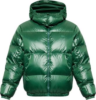 Lacoste Gefütterte Kapuzenjacke - Grün