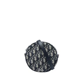 Dior Pre-owned Toile sacs-dior - Femme - Pre-owned - Bleu - Taille: ONE Size