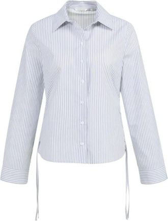 YaYa Yaya, Femme, Blouses et Chemises, Multicolore, Taille: 42 FR Blouse ajust&eacute;e avec cordons de serrage lat&eacute;raux