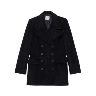 Ines De La Fressange Teddy Coat - Femme - Manteaux - Bleu - Taille: 36 FR