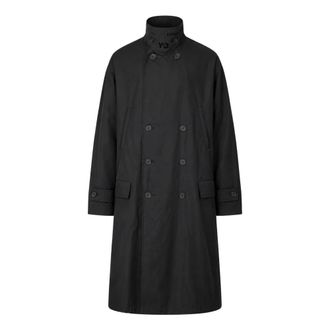 Yohji Yamamoto M Cbn Nyl Coat - - Coats - Herren - Schwarzk - M