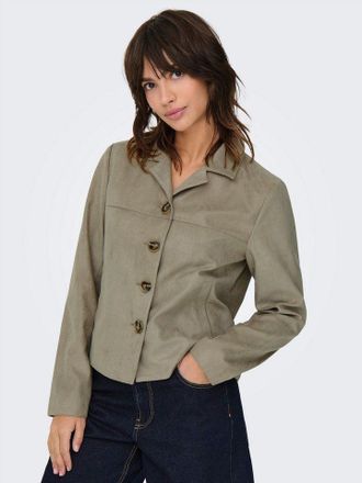 Jacqueline de Yong Lederimitatjacke JDYNICO FAUX SUEDE JACKET OTW SGO NOOS Kunstfaser