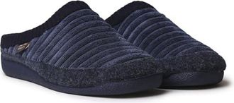 Toni Pons MALU-OD - Sabots pour femme en fourrure synthétique et feutre, bleu marine, 36 EU