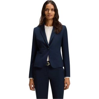 HUGO BOSS Jarua Blazer f&uuml;r Damen, Formell (Dunkelblau)