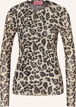 Frog Box Frogbox Mesh-Longsleeve braun