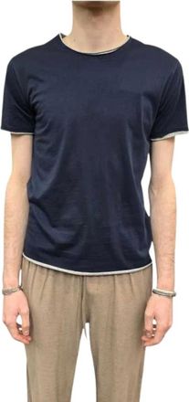 Anonym Apparel Homme, Tops, Bleu, Taille: XL T-shirt Marius