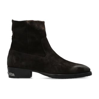 AllSaints Homme, Chaussures, Brun, Taille: 44 EU Bottines Chelsea en cuir