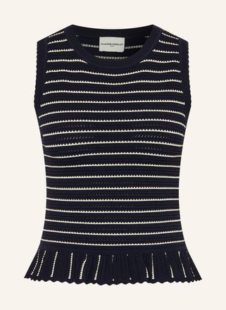Claudie Pierlot Claudie Pierlot Stricktop Mit R&uuml;schen beige