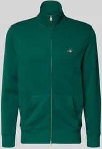 GANT Sweatjacke mit Label-Stitching