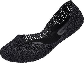 Melissa Melissa Femme Campana Papel 20 Ballerines à Bout fermé, Black Black Glitter 52682, 38 EU