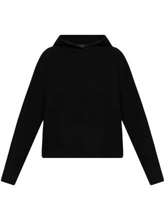 AllSaints hoodie Ines en maille - Noir
