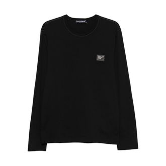 Dolce & Gabbana Homme, Sweatshirts et sweats &agrave; capuche, Noir, Taille: XL Dolce & Gabbana Sweaters