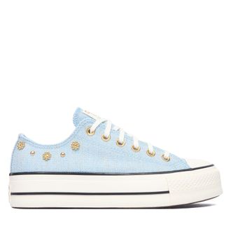 Converse Sneakers aus Stoff Converse Chuck Taylor All Star Heathered Glam A17596C Blau