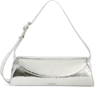 Jil Sander Femme, Sacs, Beige, Taille: ONE Size Petit sac bandouli&egrave;re en cuir