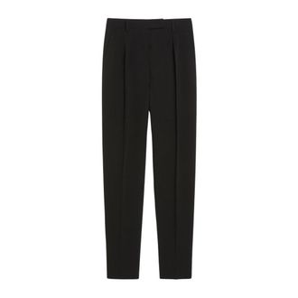 Max Mara Tapered Hosen - - Trousers - Damen - Schwarzk - S