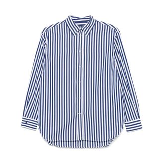 Polo Ralph Lauren Oversized Baumwollhemd mit Streifen - - Blouses & Shirts - Damen - Blau - S