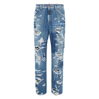 Philipp Plein Homme, Jeans, Bleu, Taille: W33 Pantalon en denim coupe Beach Boy