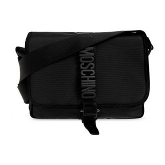 Moschino Sac Logo - Homme - Sacs - Noir - Taille: ONE Size