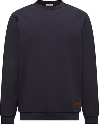 Moncler Moncler Cotton Blend Sweatshirt, Men, Blue, Size: Xl