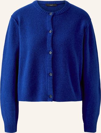 Oui Strickjacke Ilaya blau