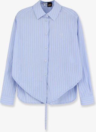 Loewe Paulas Ibiza - Pajamas striped cotton shirt - LOEWE - gender_Woman