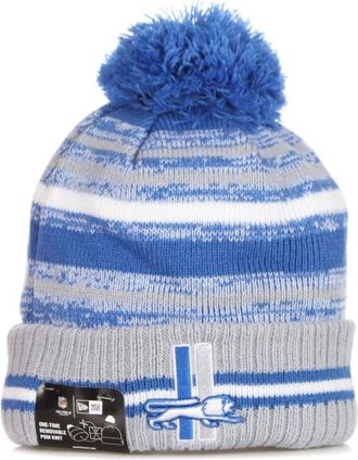 New Era NFL Sport Knit Pom Pom Beanie - - Accessories - Herren - Blau - ONE SIZE