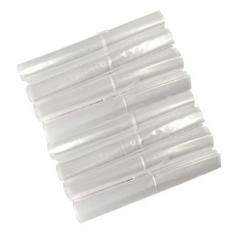 Hemobllo 60 St&uuml;ck Einweg Trockenreinigungs H&auml;ngebeutel aus Kunststoff 55x80cm Transparente Kleiders&auml;cke zum Schutz vor Staub und Flecken Vertikales Design f&uuml;r 