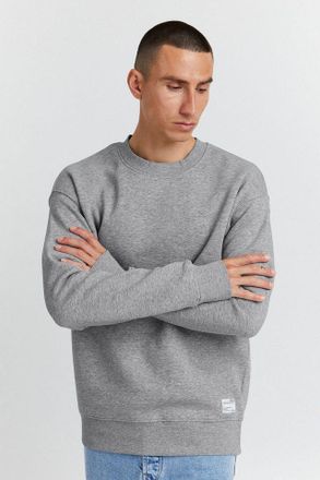 Solid Rundhalspullover SDLenz Modischer Pullover