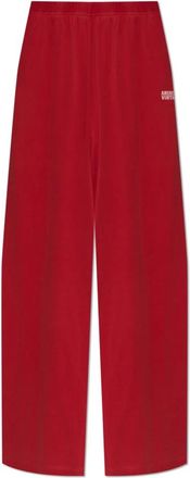 American Vintage Femme, Pantalons, Rouge, Taille: 42 FR Joggers Pymaz