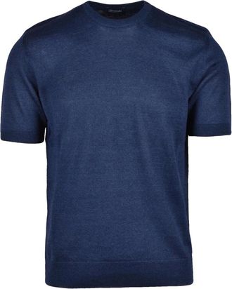 Drumohr Homme, Pulls, Bleu, Taille: M Maglioncino Girocollo