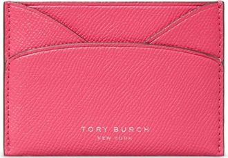Tory Burch Femme, Accessoires, Rose, Taille: ONE Size Romy Flat Card Case