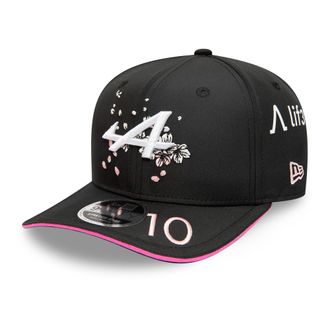 New Era Unisex Snapback Cap Alpine F1 Team, Special Edition GP Pierre Gasly, Schwarz Pink, M-L, 60425377