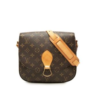 Louis Vuitton Pre-owned Sac bandouli&egrave;re Saint Cloud - Femme - Pre-owned - Brun - Taille: ONE Size