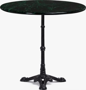 Sklum Roma Bistrotisch aus Marmor SCHWARZ Rund