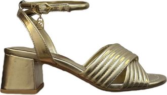 Gattinoni Goldene High Heel Sandalen - - Shoes - Damen - Gelb - 38 EU
