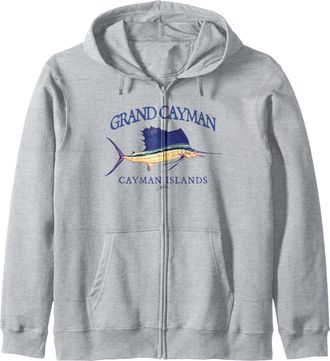 JCombs Grand Cayman, Cayman Islands Vintage Sailfish Kapuzenjacke