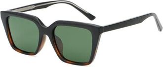 Generic Lunettes De Soleil Polaris&eacute;es Carr&eacute;es &Agrave; Grande Monture, For Hommes Et Femmes, For La Conduite, Le Sport, La Photographie(Green)