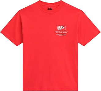 Vans Stacked Hi SS Tee - - Tops - Herren - Rot - XS