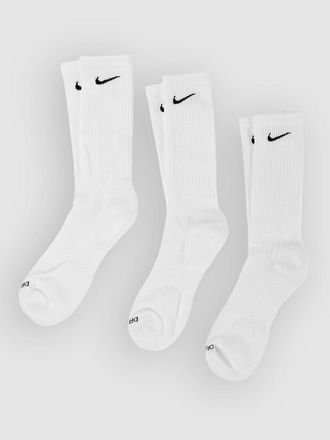 Nike Everyday Plus Cush Crew 3P Socks blanc
