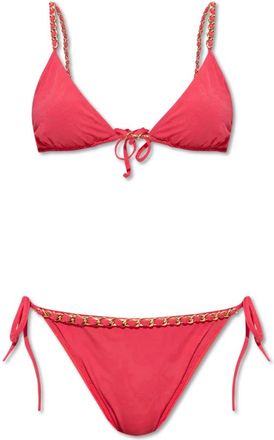 Balmain Zweiteiliger Badeanzug - - Swimwear - Damen - Rosa - XL