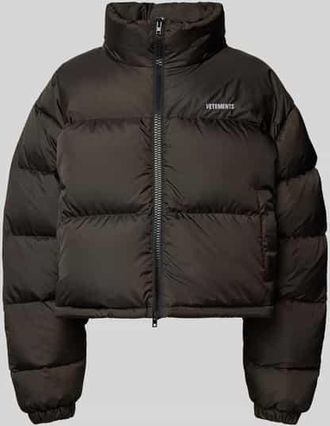 VETEMENTS Steppjacke mit Logo-Stitching