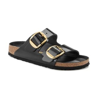 Birkenstock Homme, Chaussures, Noir, Taille: 36 EU Sandale Arizona pour adulte shine black 1021476
